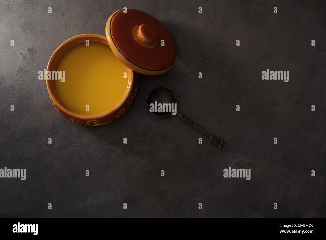Pure OR Desi Ghee also known as clarified liquid butter. Pure OR Desi ...