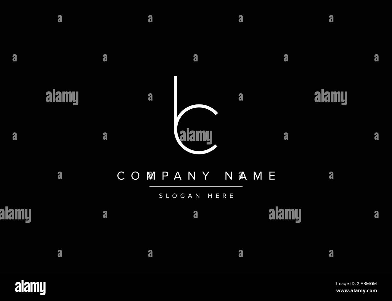 Alphabet letter monogram icon logo BC Stock Vector Image & Art - Alamy