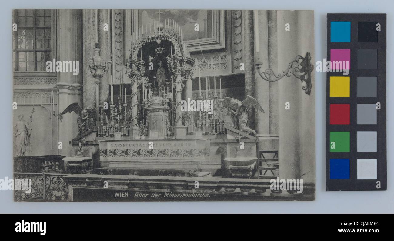 Vienna Altar of the Minorite Church .. Brothers Kohn KG (B. K. W. I ...