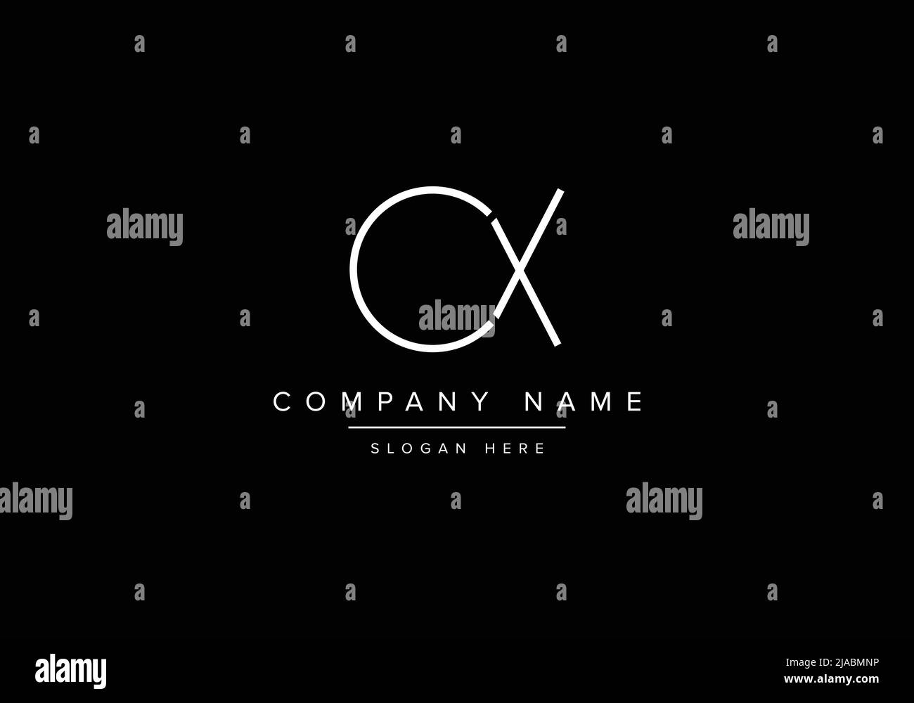 Alphabet letter monogram icon logo CX Stock Vector Image & Art - Alamy