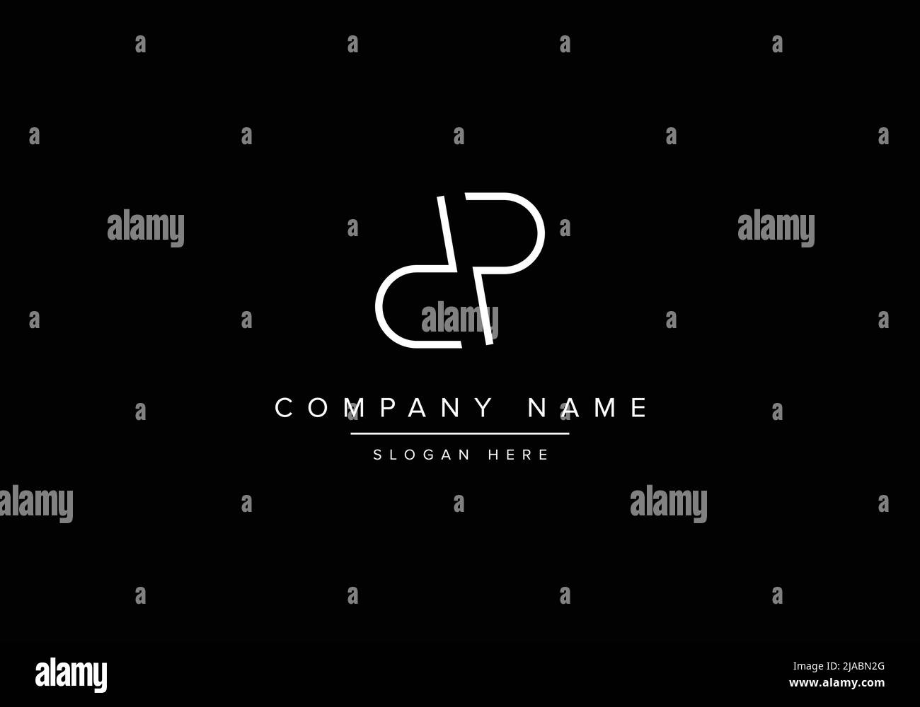 Alphabet letter monogram icon logo DP Stock Vector Image & Art - Alamy