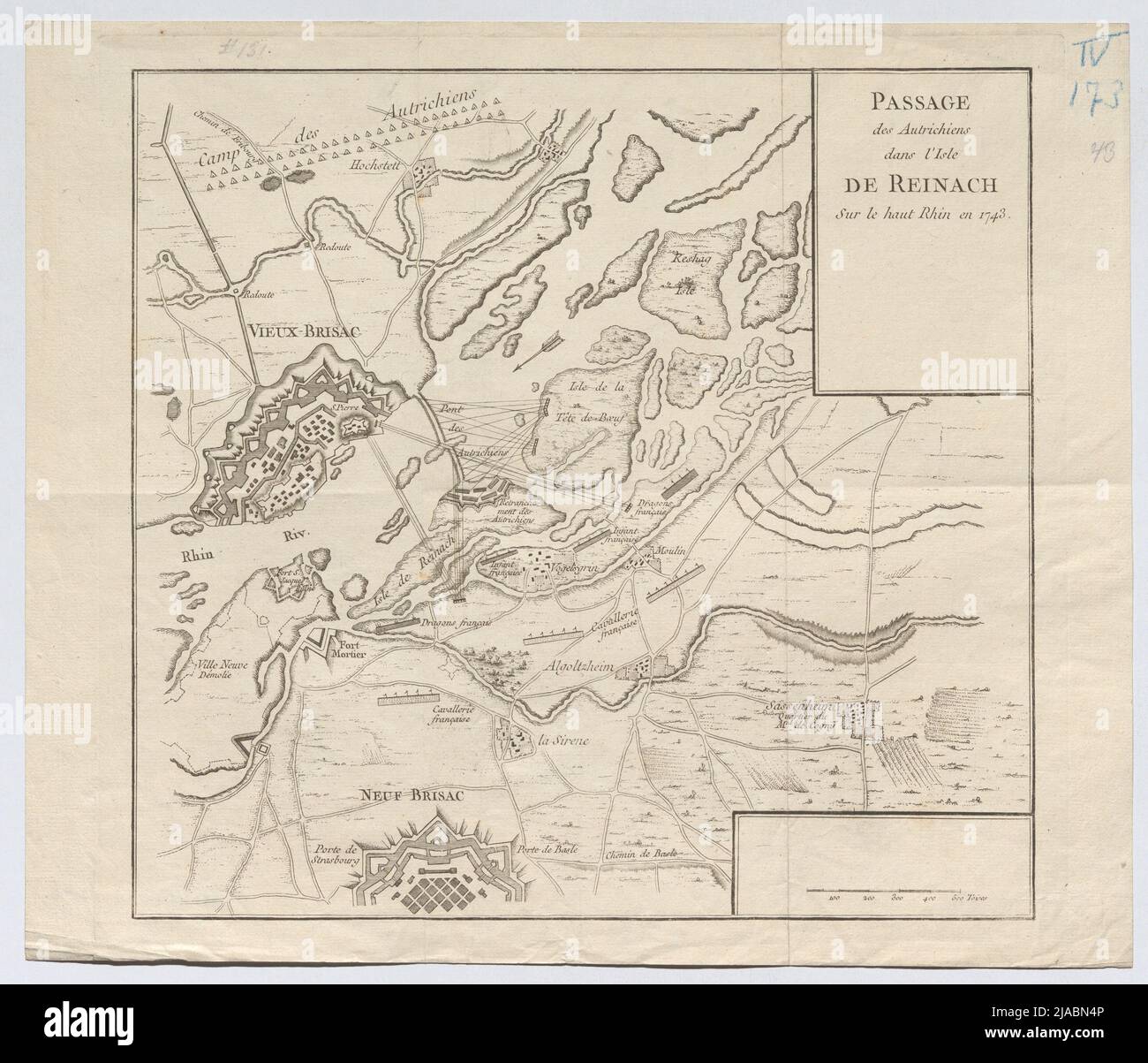 1743 map hi-res stock photography and images - Alamy