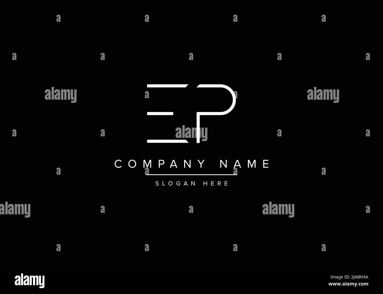 Ep brand logo Black and White Stock Photos & Images - Alamy