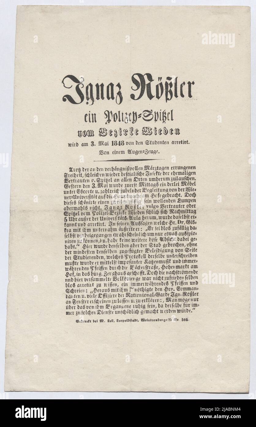 Ignaz rossler hi-res stock photography and images - Alamy