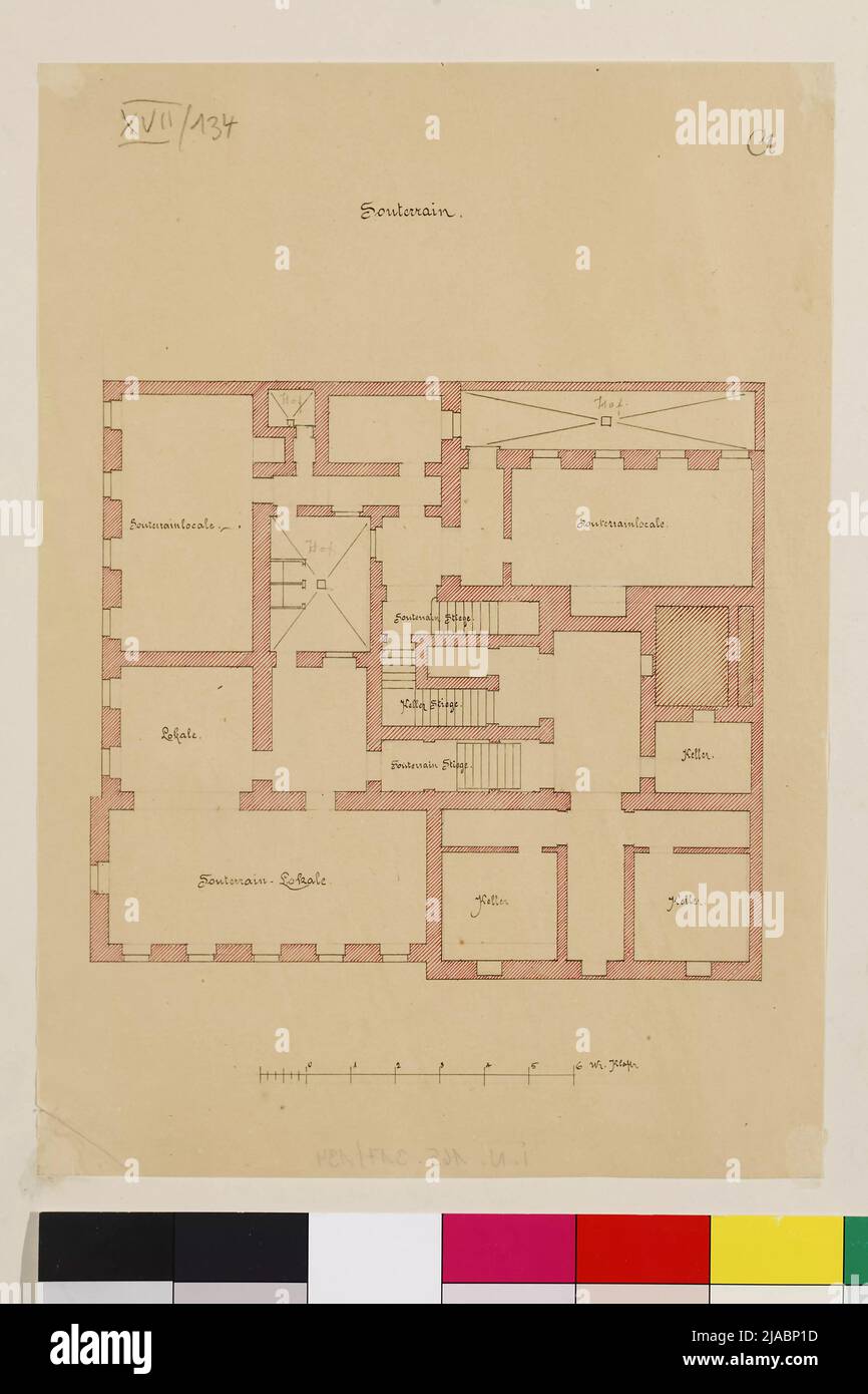 Haus Hollitzer, Vienna 9, Rooseveltplatz 10 - Ferstelgasse 2, basement ...