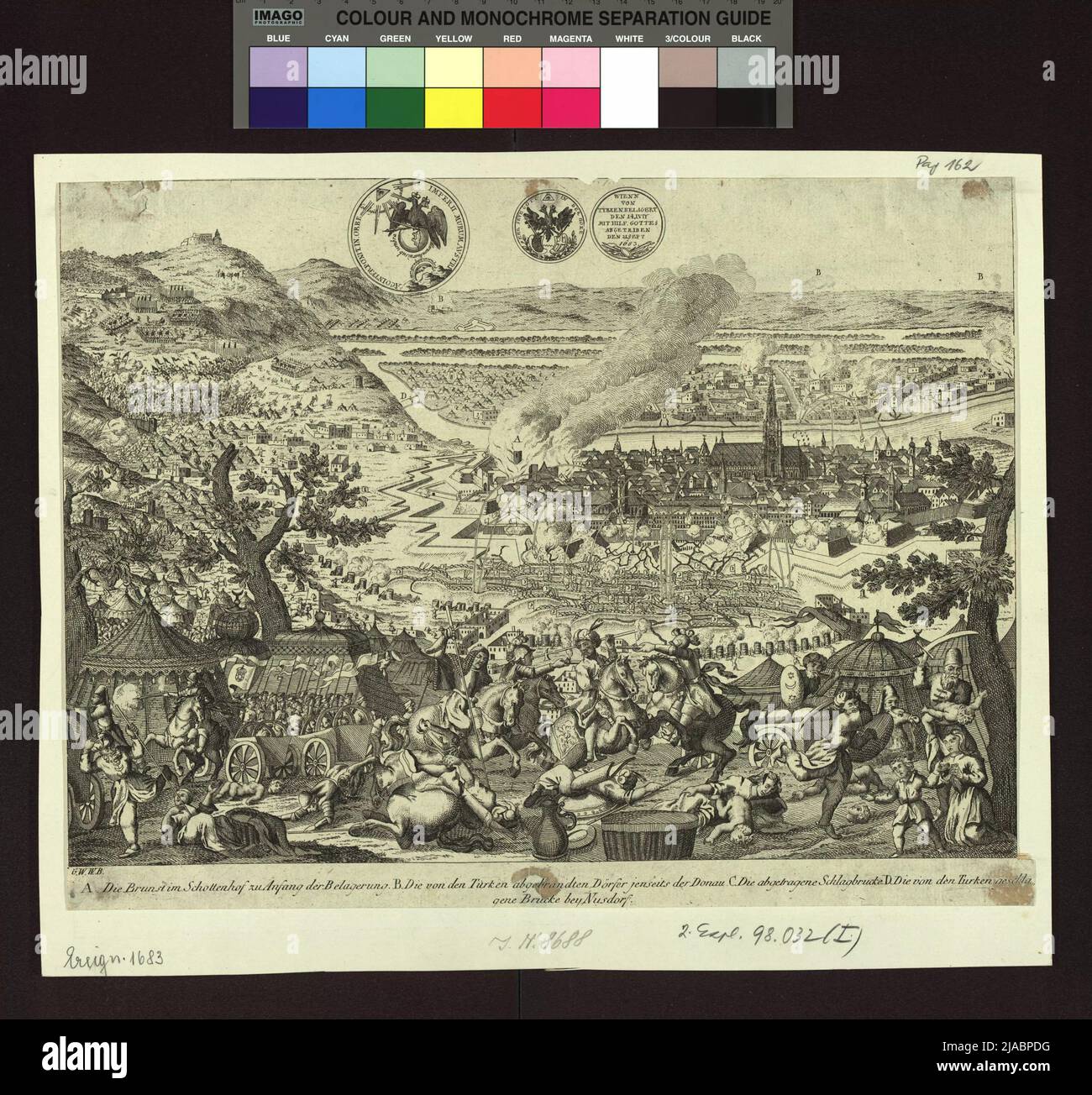 The siege of Vienna and the disposal battle on September 12, 1683 (with ...
