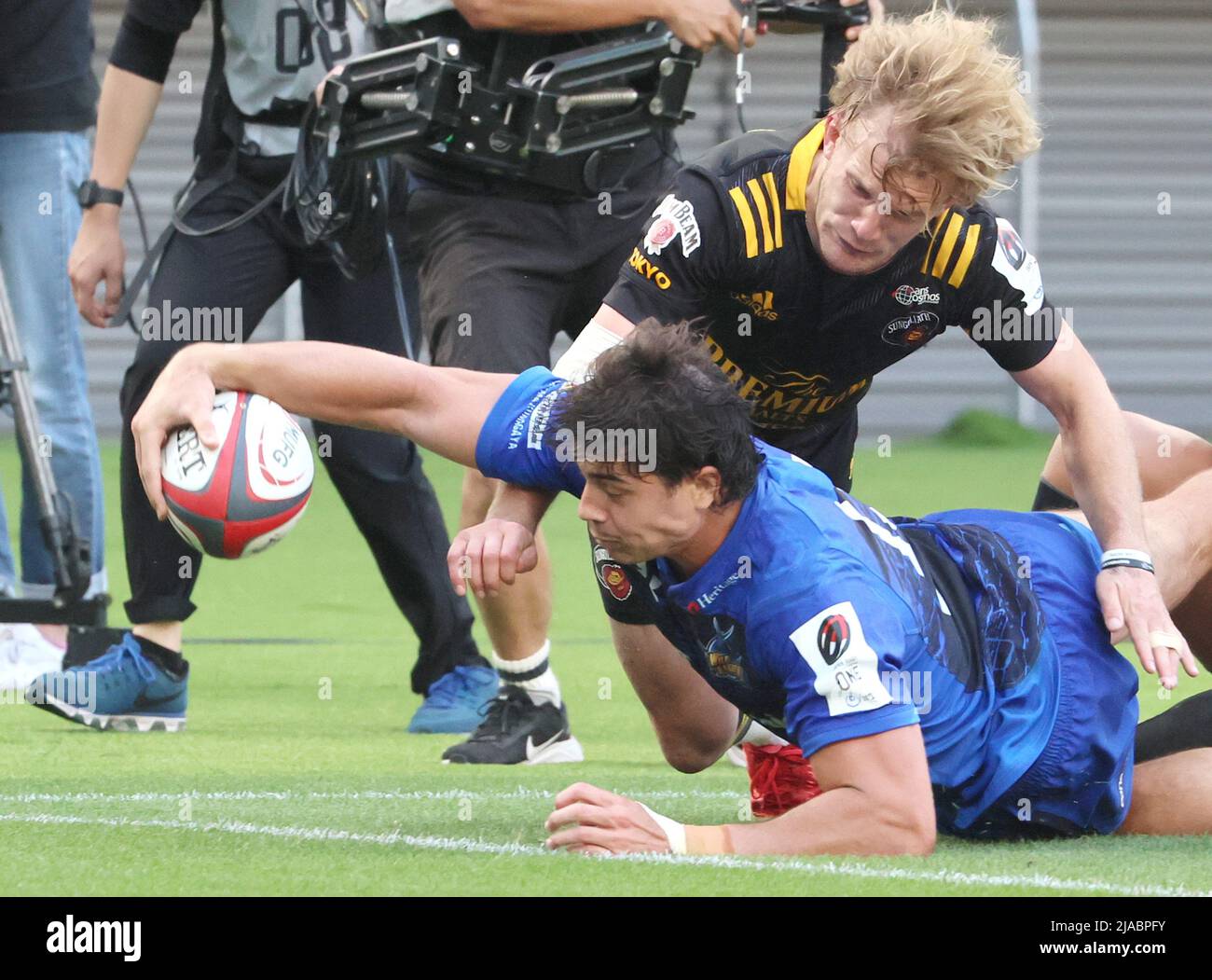 Tokyo, Japan. 29th May, 2022. Saitama Panasonic Wild Knights center ...