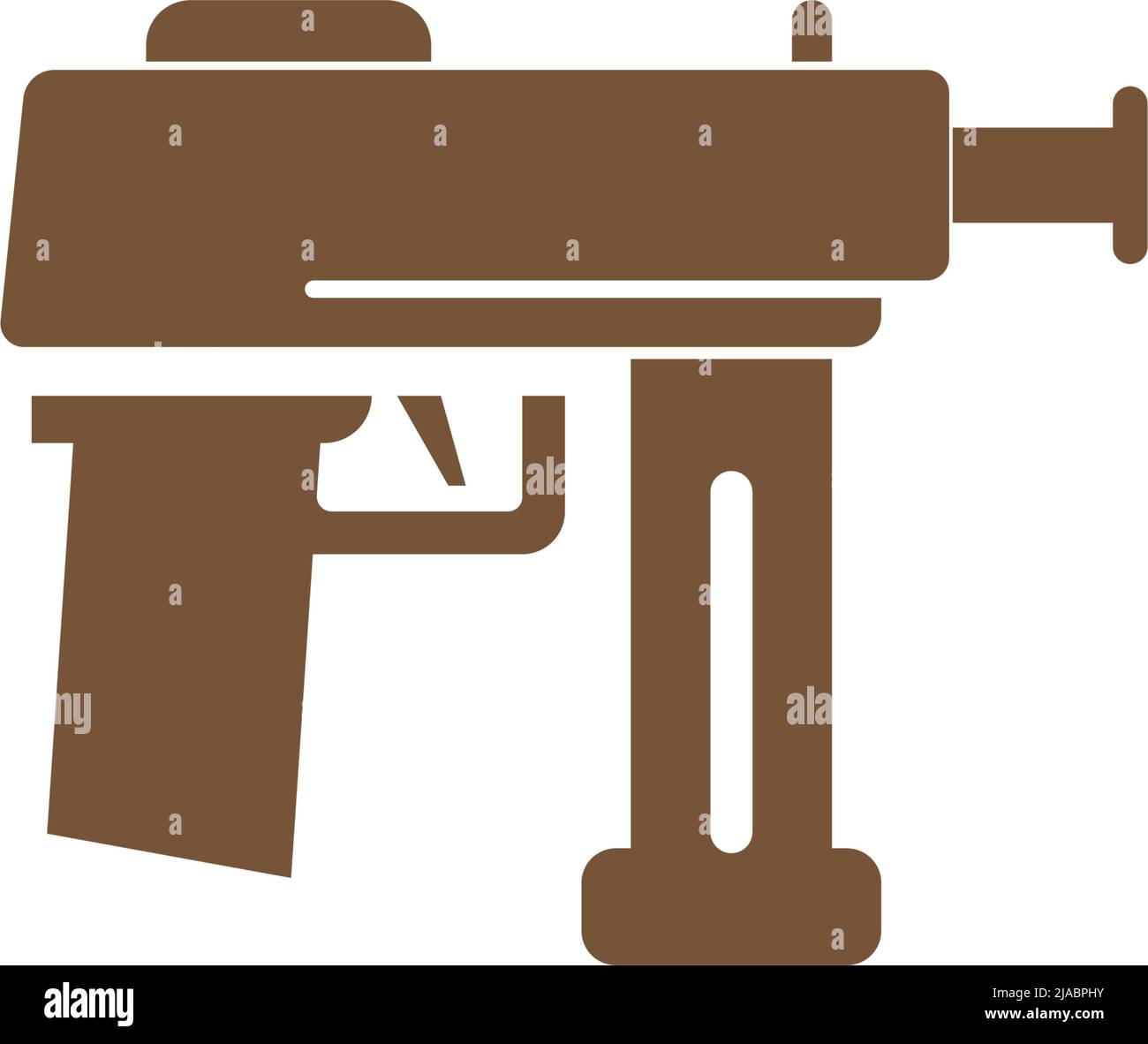 Firearms icon logo design illustration template vector Stock Vector ...