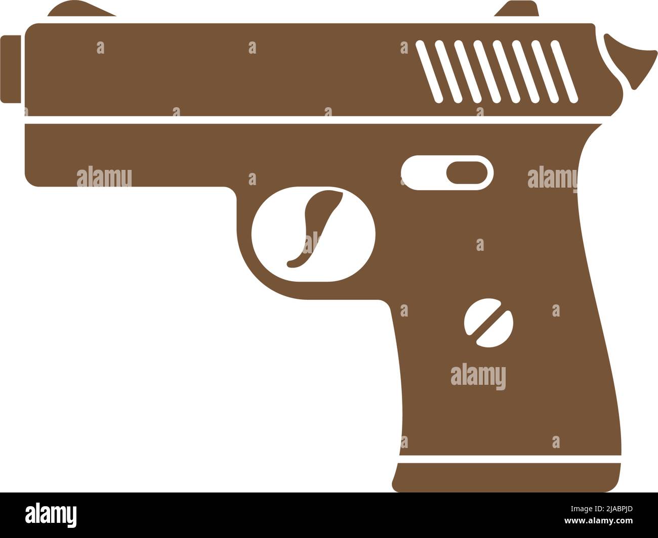 Firearms icon logo design illustration template vector Stock Vector ...