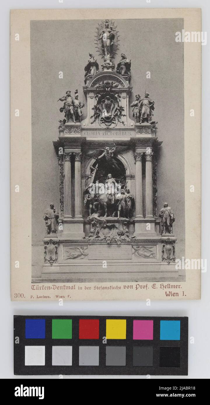 1., Stephansdom - inside, Turkish liberation monument by Prof. E ...