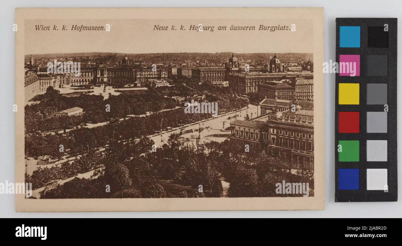 1st, Burgring and Dr.-Karl-Renner-Ring, view towards Hofburg and ...