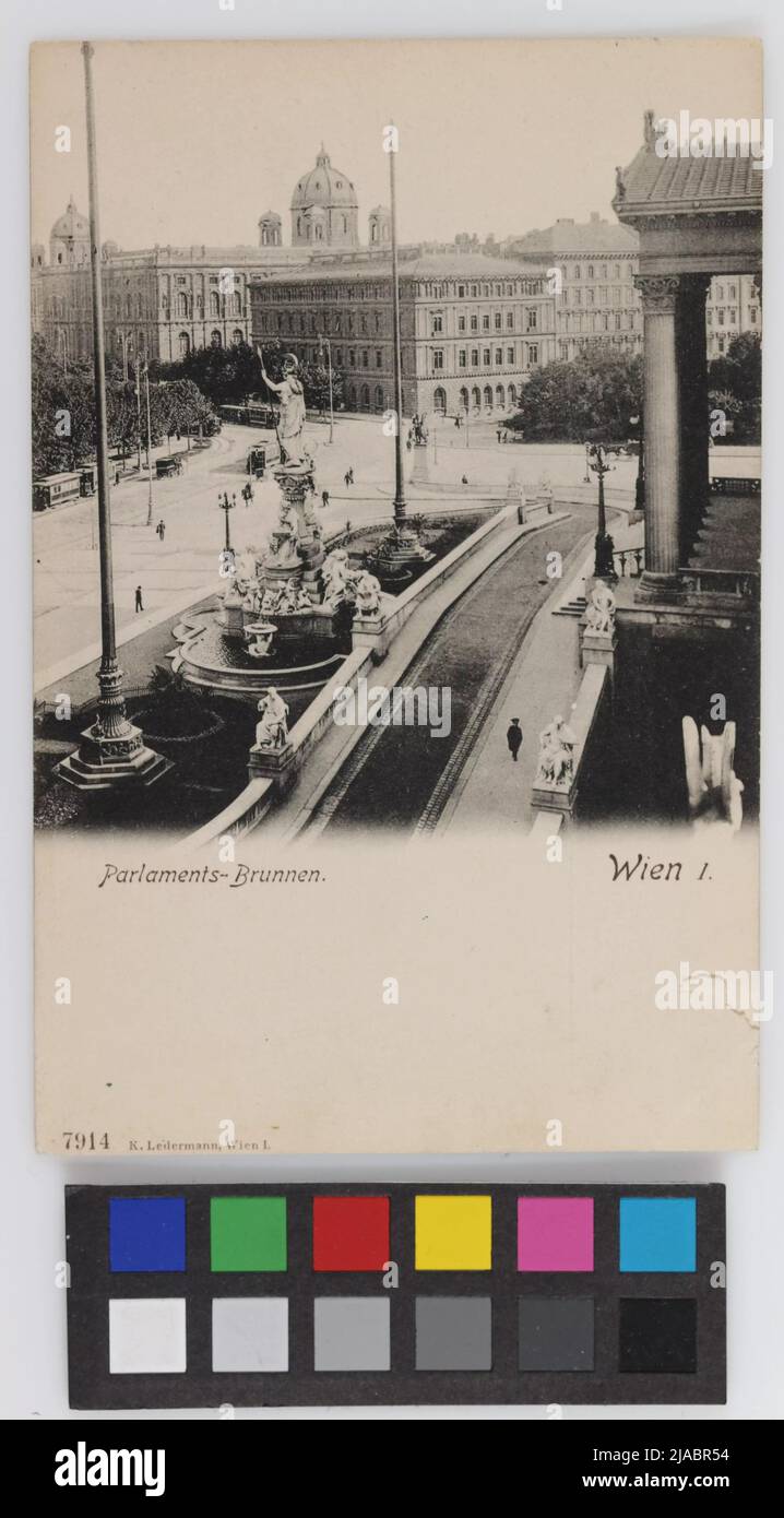 1., Dr.-Karl-Renner-Ring-view from parliament towards Palais Epstein ...