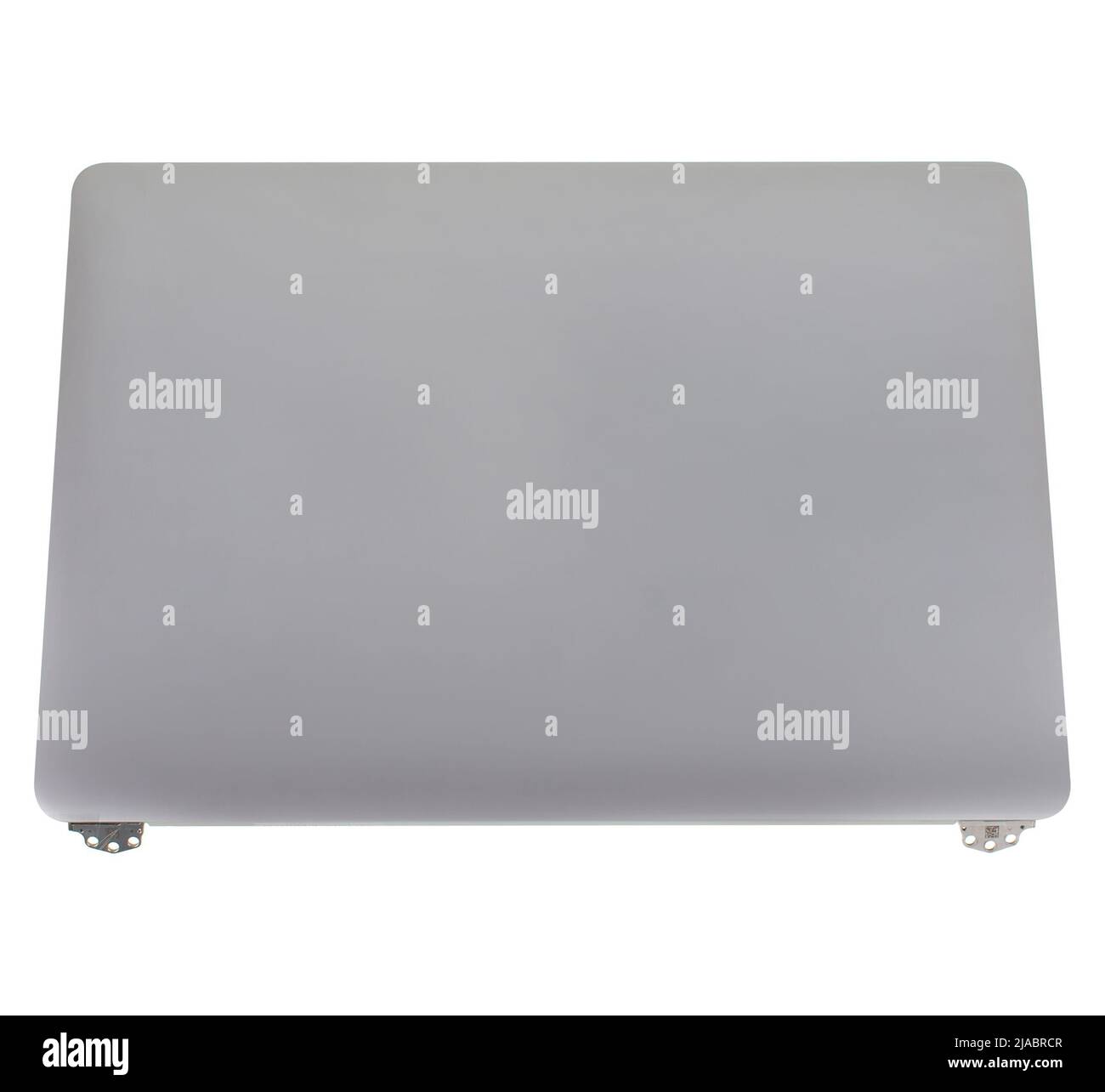 case parts for a laptop, a spare part for a computer, on a white ...