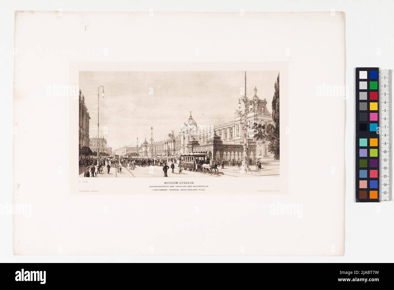 Some sketches, projects and executed buildings ", Volume II, Blatt 13 ...