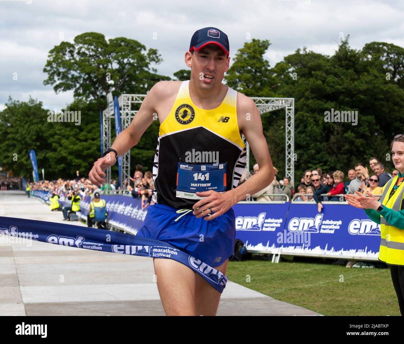 Musselburgh, UK. 29th May, 2022. Edinburgh Marathon 2022 29/05/2022 Pic ...