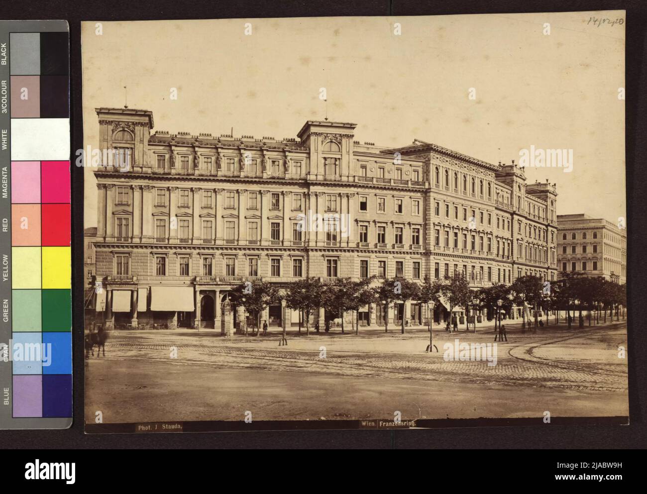 On black bar below: "Phot. J. Stauda, Vienna. Franzensring.". 1st ...