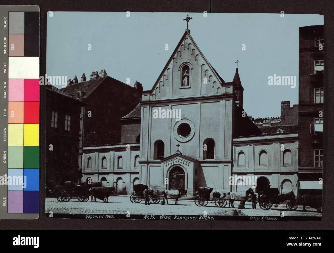 1st, new market - Capuchin church. August Stauda (1861-1928 ...