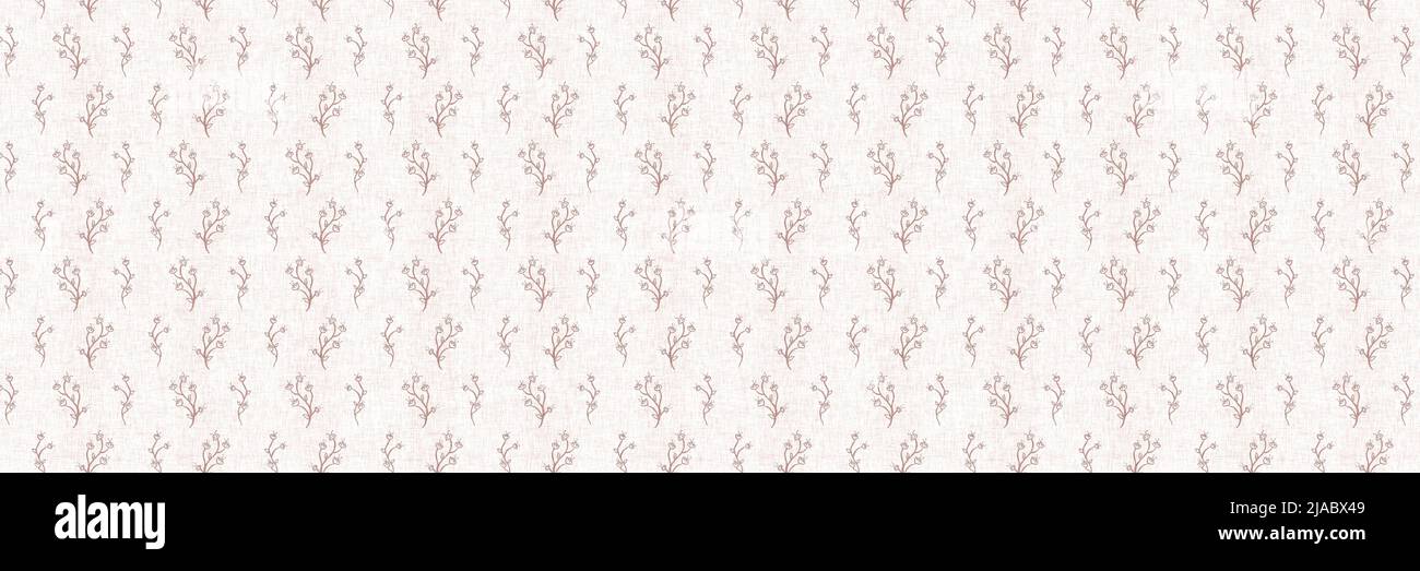 Gender neutral foliage leaf seamless raster border. Simple whimsical 2 ...