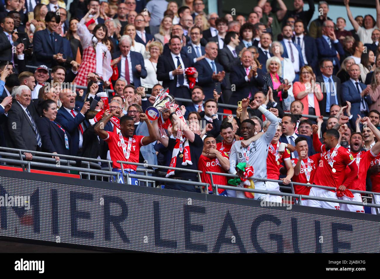 London, UK. 29th May 2022; Wembley Stadium, London, England, EFL ...
