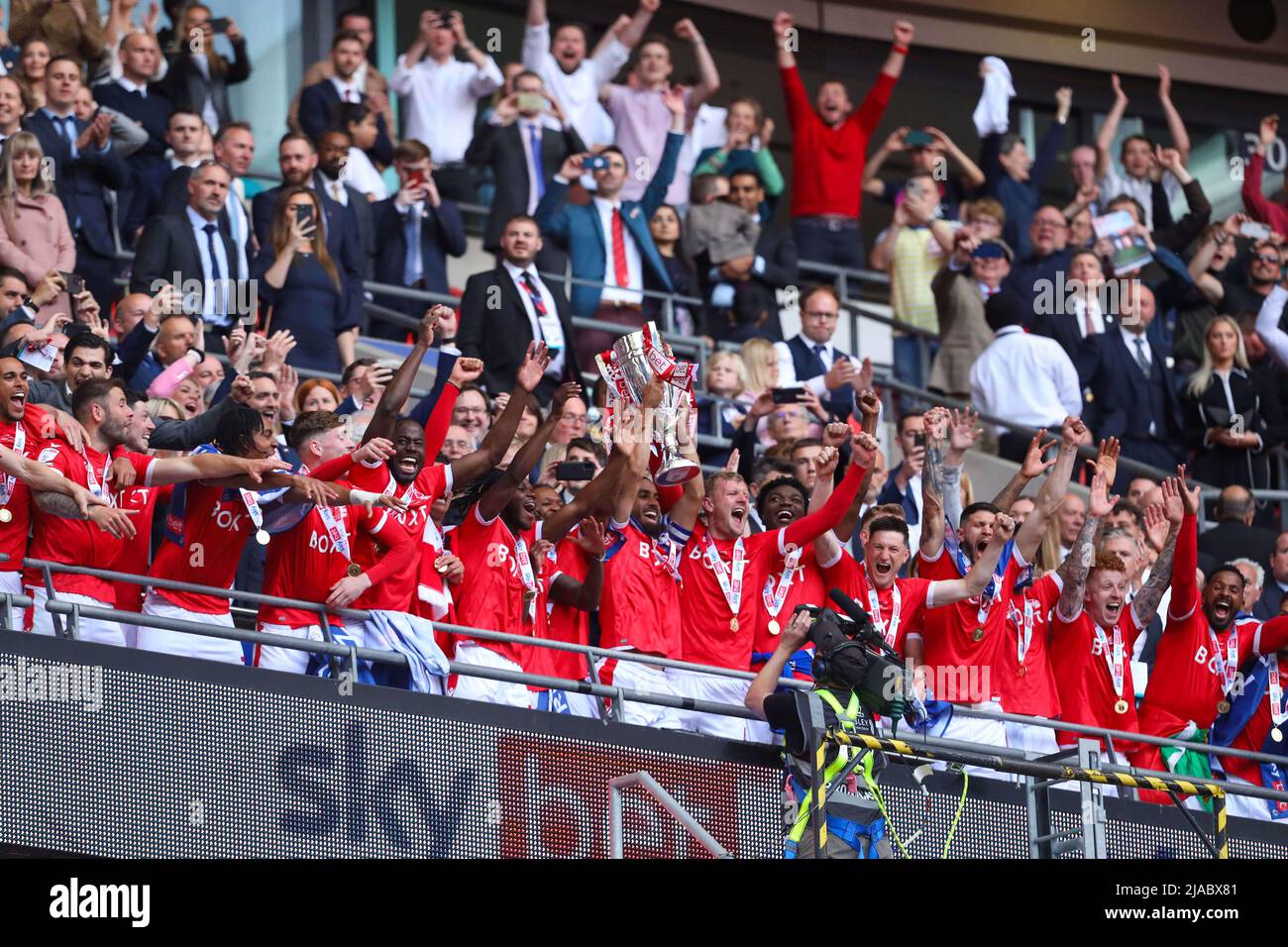 London, UK. 29th May 2022; Wembley Stadium, London, England, EFL ...