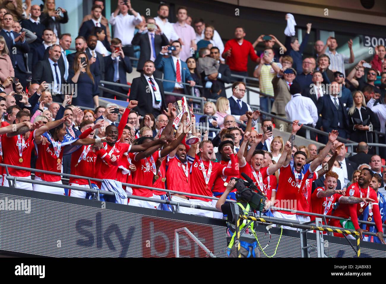 London, UK. 29th May 2022; Wembley Stadium, London, England, EFL ...