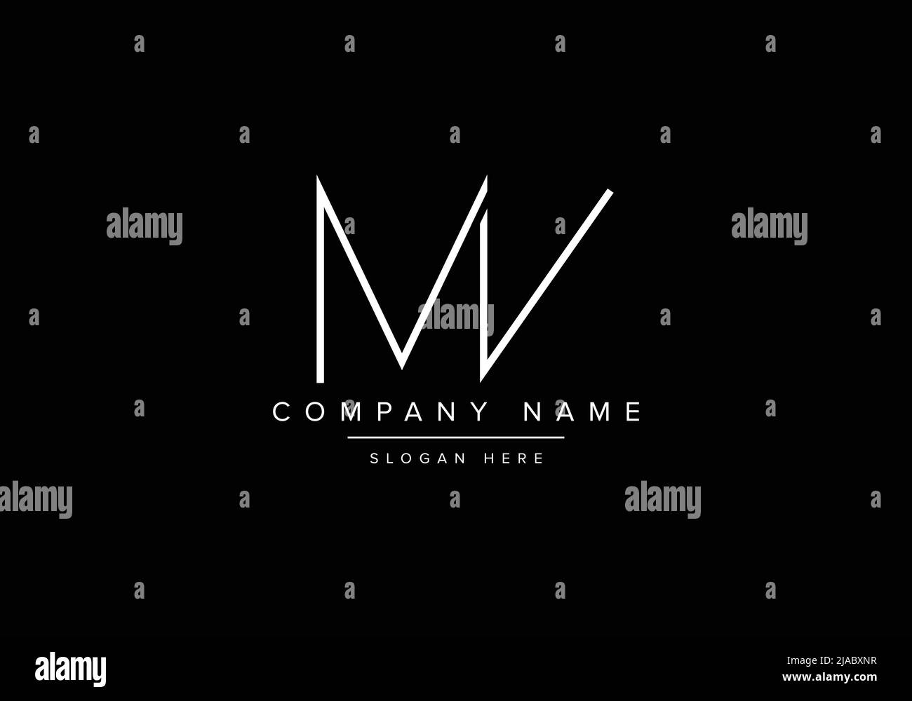 Creative minimal line art icon logo, MV monogram logo Stock Vector ... Creative minimal line art icon logo, MV monogram logo Stock Vector ...