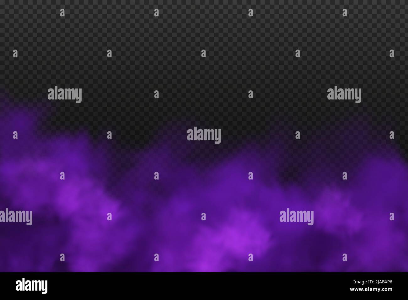 Purple poisonous gas, dust and smoke effect.Realistic scary mystical ...