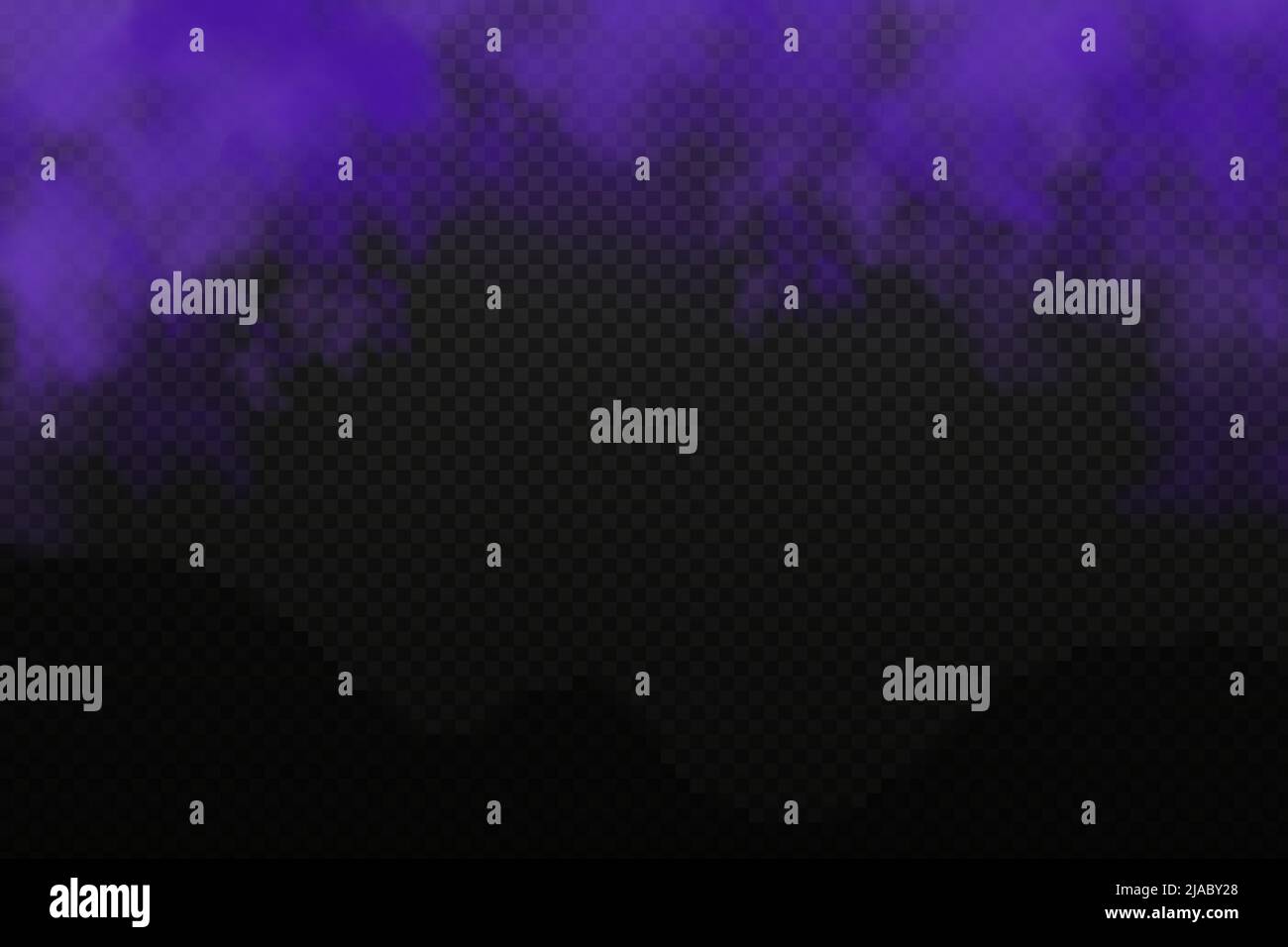 Purple poisonous gas, dust and smoke effect.Realistic scary mystical ...