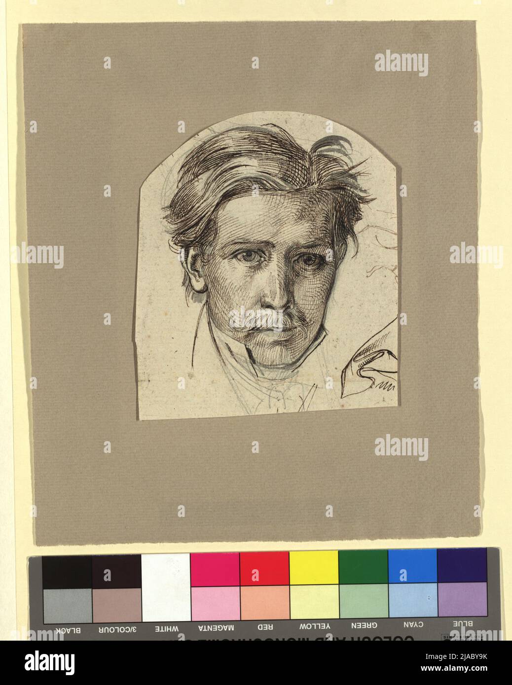 Self -portrait Moritz von Schwind at a young age. Moritz von Schwind ...