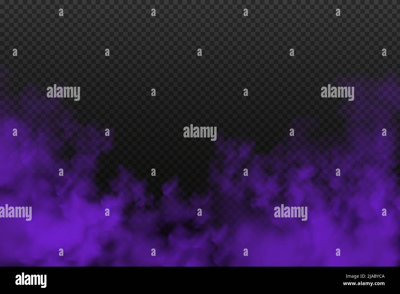 Purple poisonous gas, dust and smoke effect.Realistic scary mystical ...