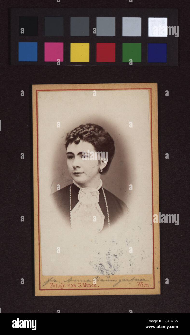 Anna Baumgartner. Georg Friedrich Munck (Munk) († 1876), photographer ...