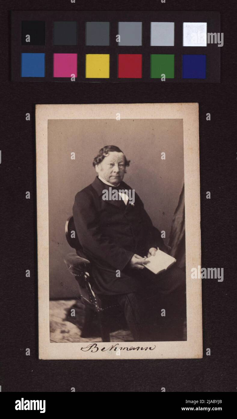 Friedrich Beckmann, actor. Carl (C.) by Jagemann (1819-1883 ...