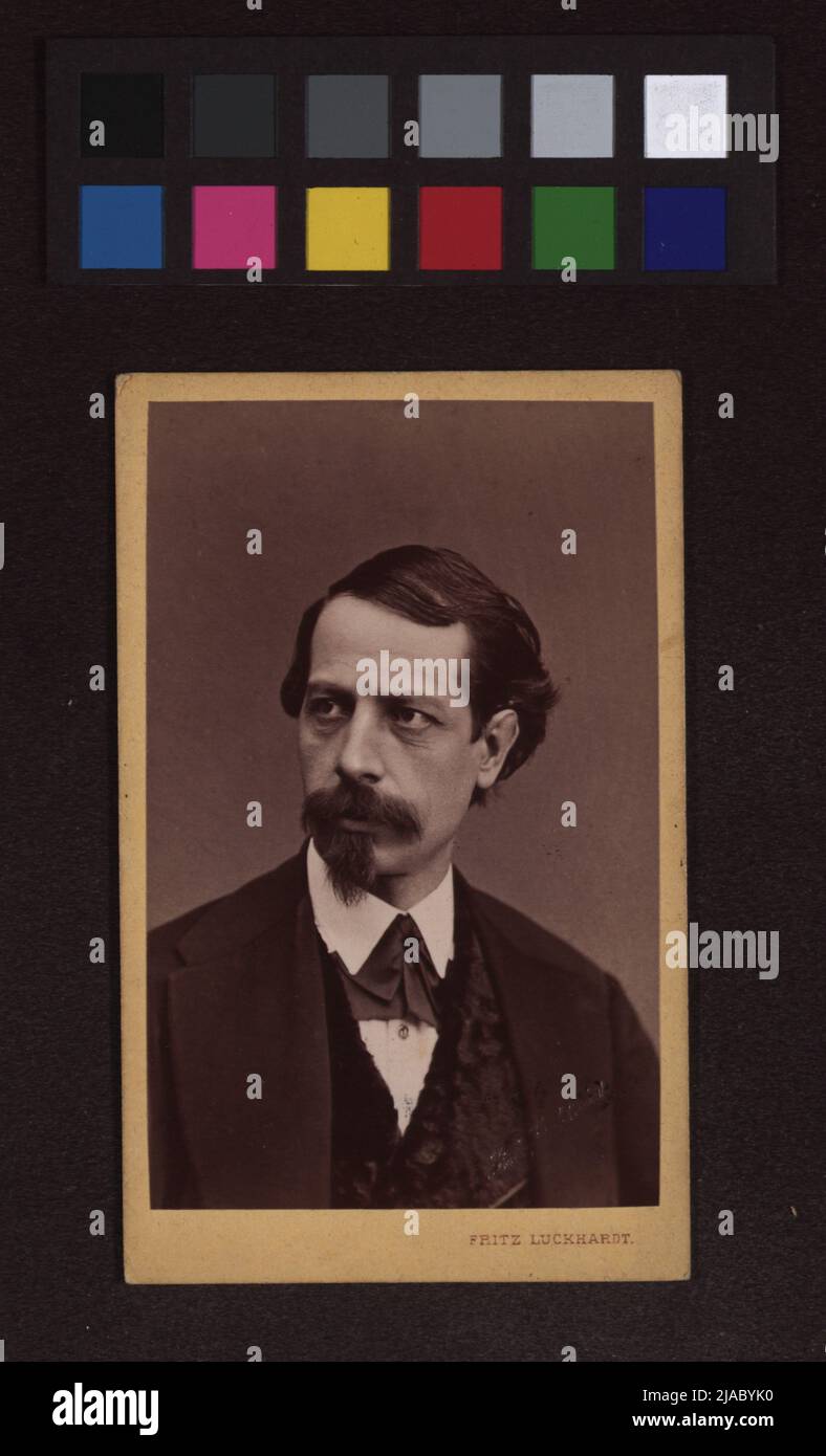 Karl (Carlo) Brioschi (1826 - 1895), Austrian theater painter, stage ...