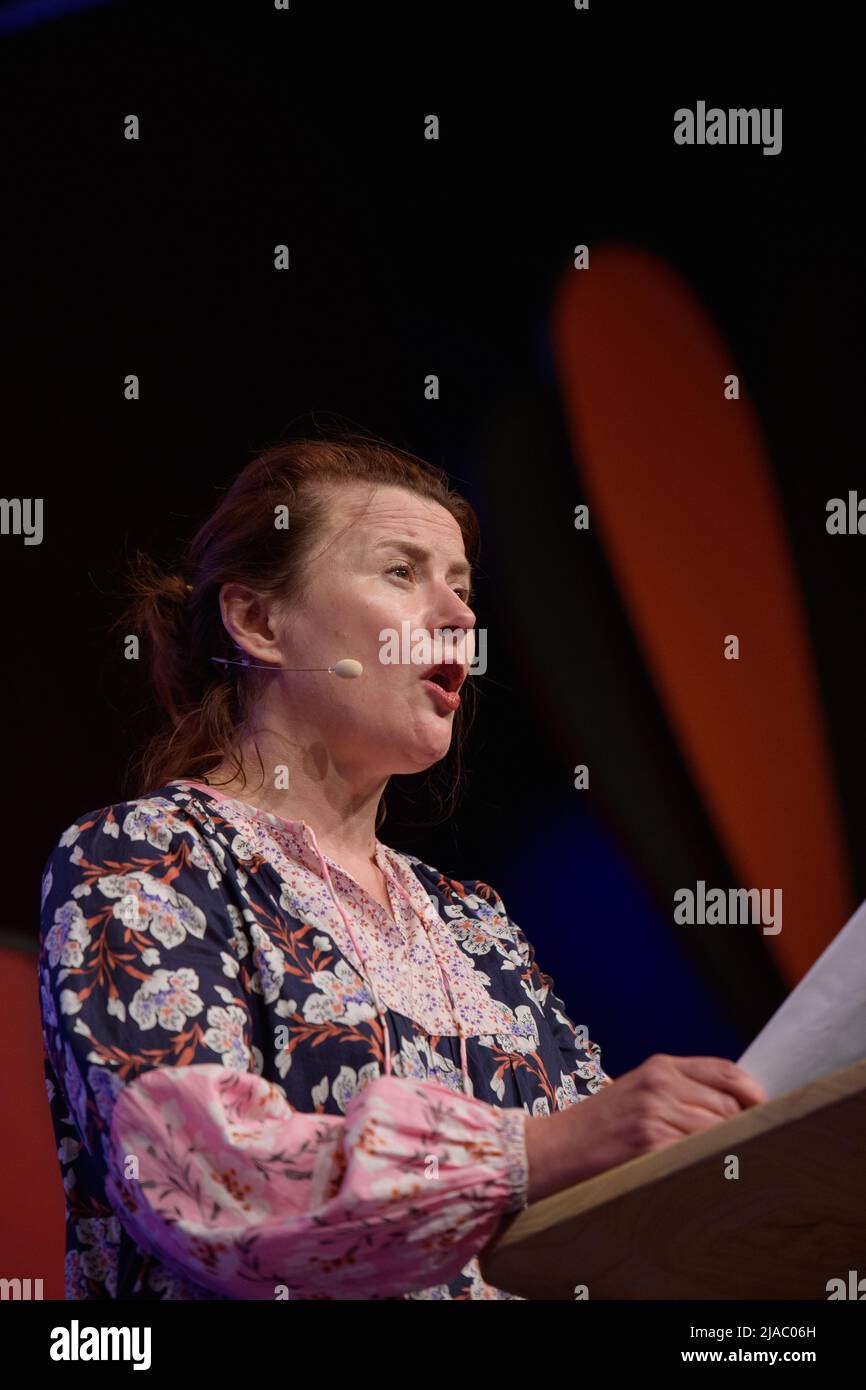Hay-on-Wye, Wales, UK. 29th May, 2022. Inua Ellams, Theresa Lola ...