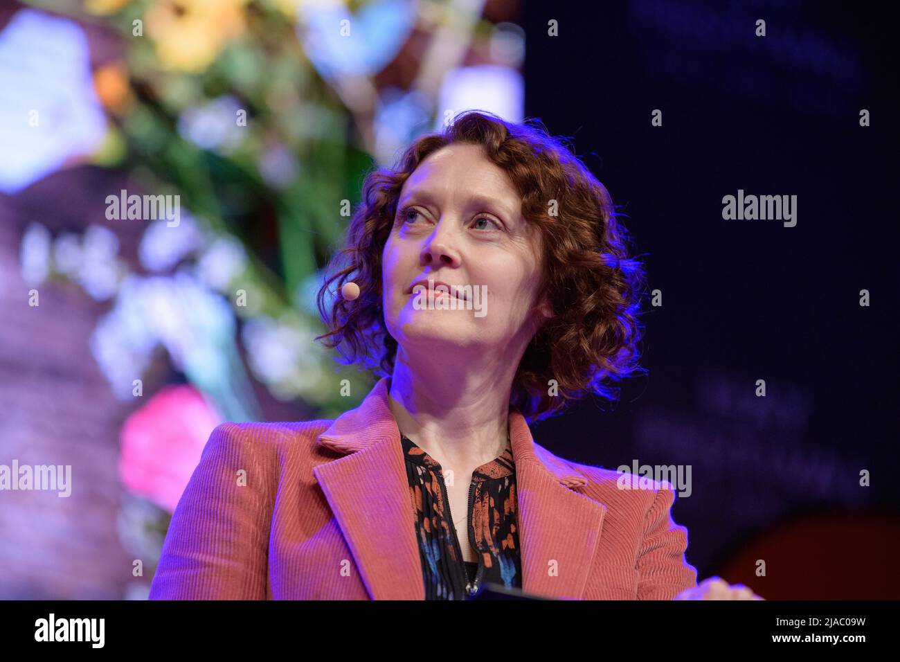 Hay-on-Wye, Wales, UK. 29th May, 2022. Inua Ellams, Theresa Lola ...