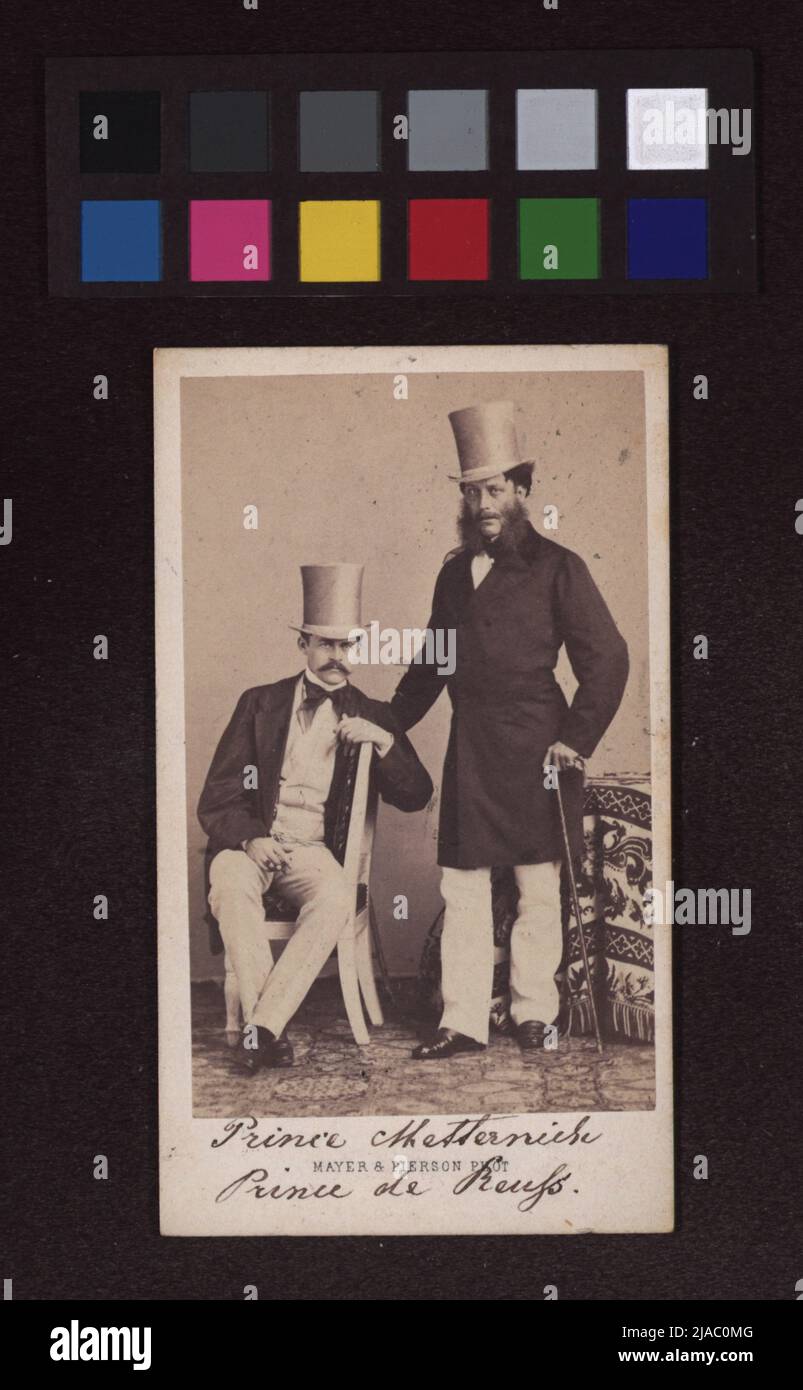 Prince Richard Metternich-Winnburg and Prince Reuss. Mayer & Pierson ...