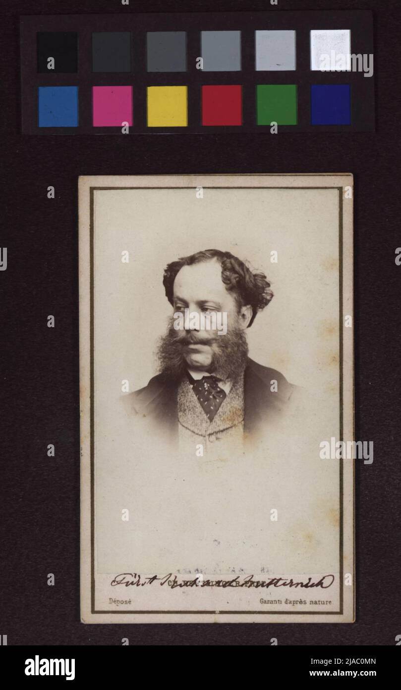 Prince Richard Metternich (1829-1895). Charles (Carl) Reutlinger (1816 ...