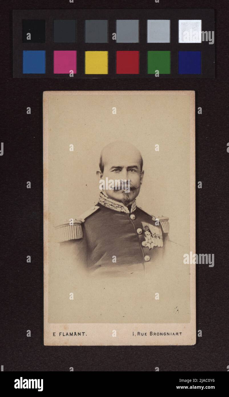 Jules Trochu (1815-1896), general. Louis Emmanuel Flamant, photographer ...