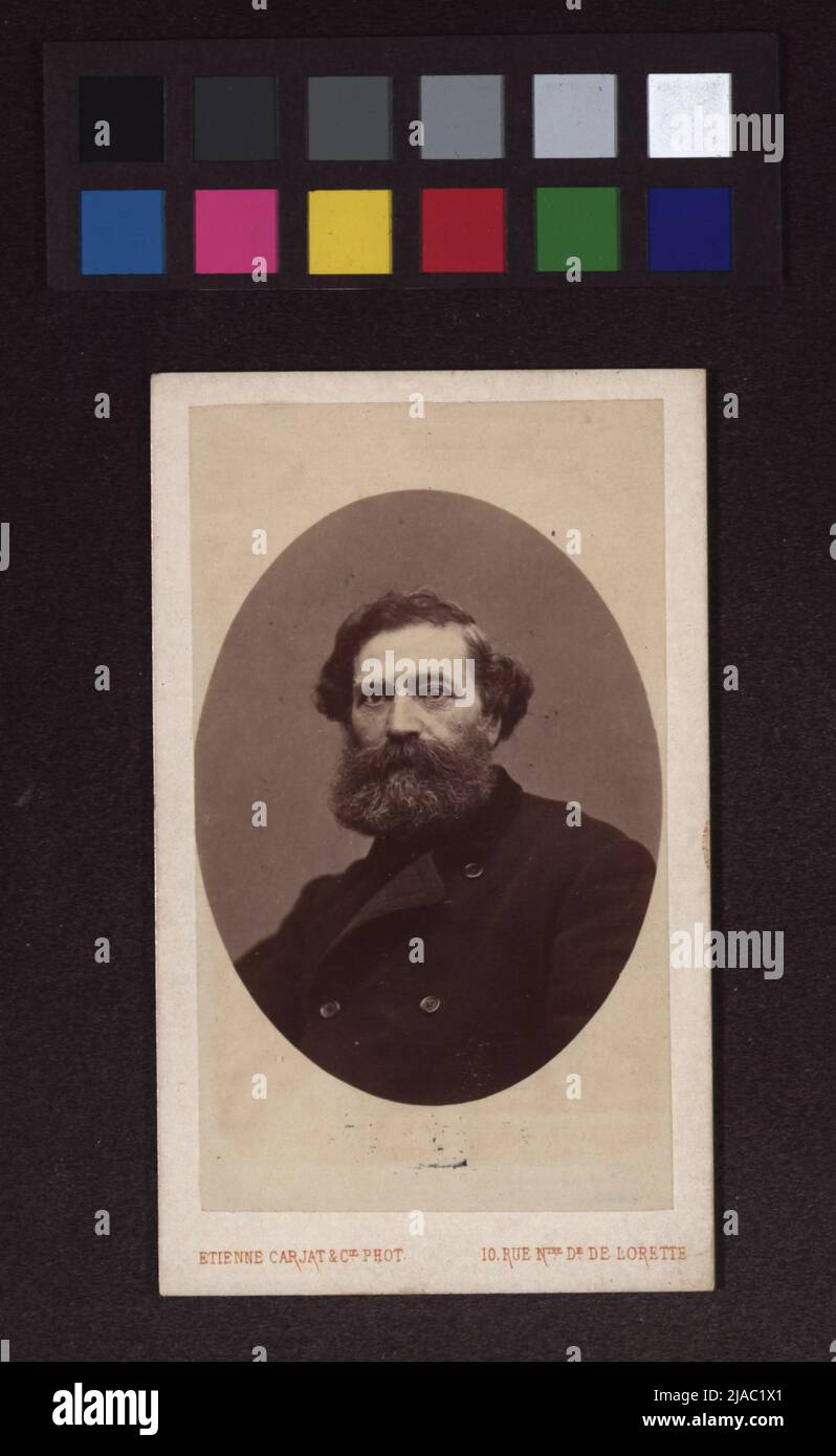 Alfredo Piatti (1822-1901), cello virtuoso and composer. Étienne Carjat ...