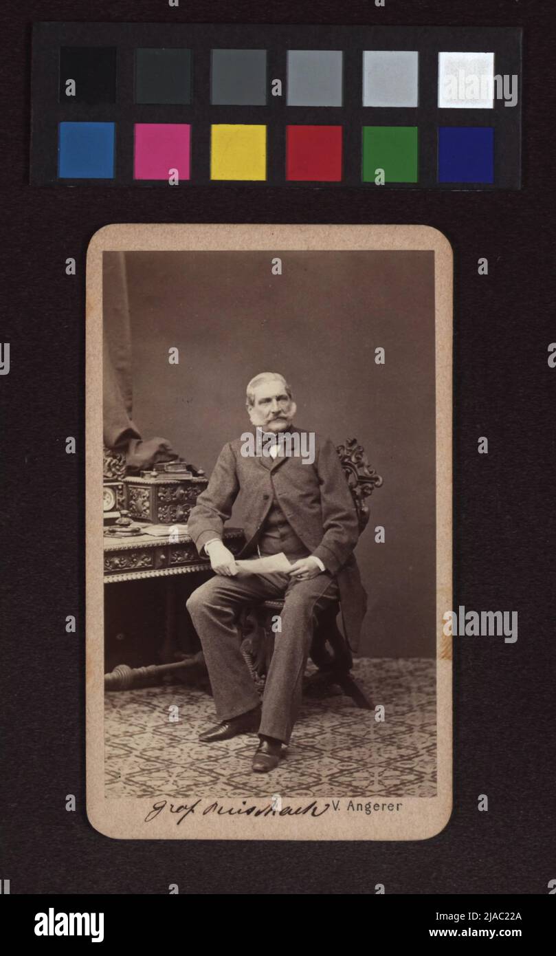 Graf Reischach. Victor [also: Viktor] Angerer (1839-1894), photographer ...