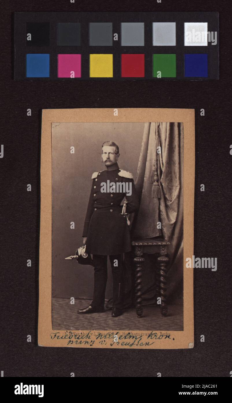 Friedrich Wilhelm Crown Prince of Prussia. L. Haase & Co, Photographer ...