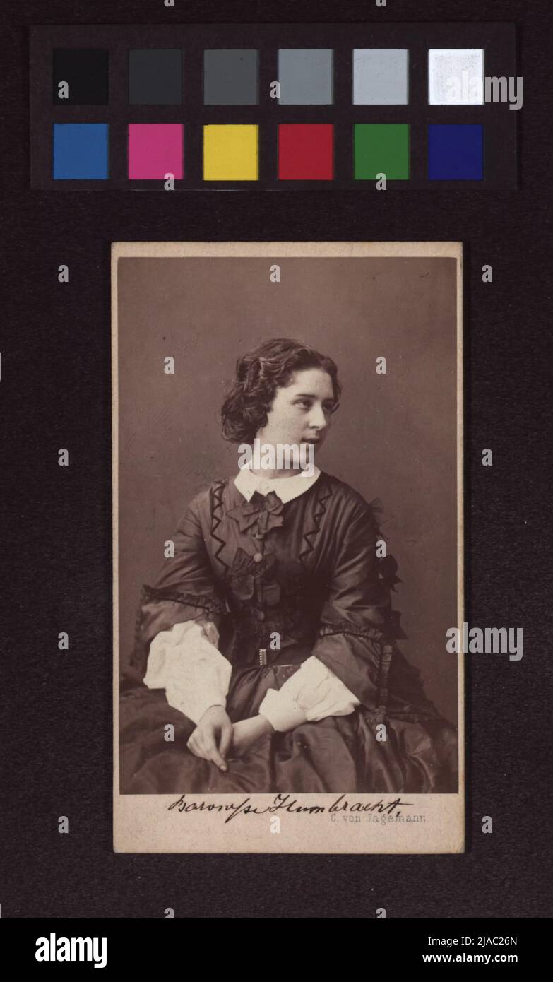 Baronesse Humbracht. Carl (C.) by Jagemann (1819-1883), photographer ...