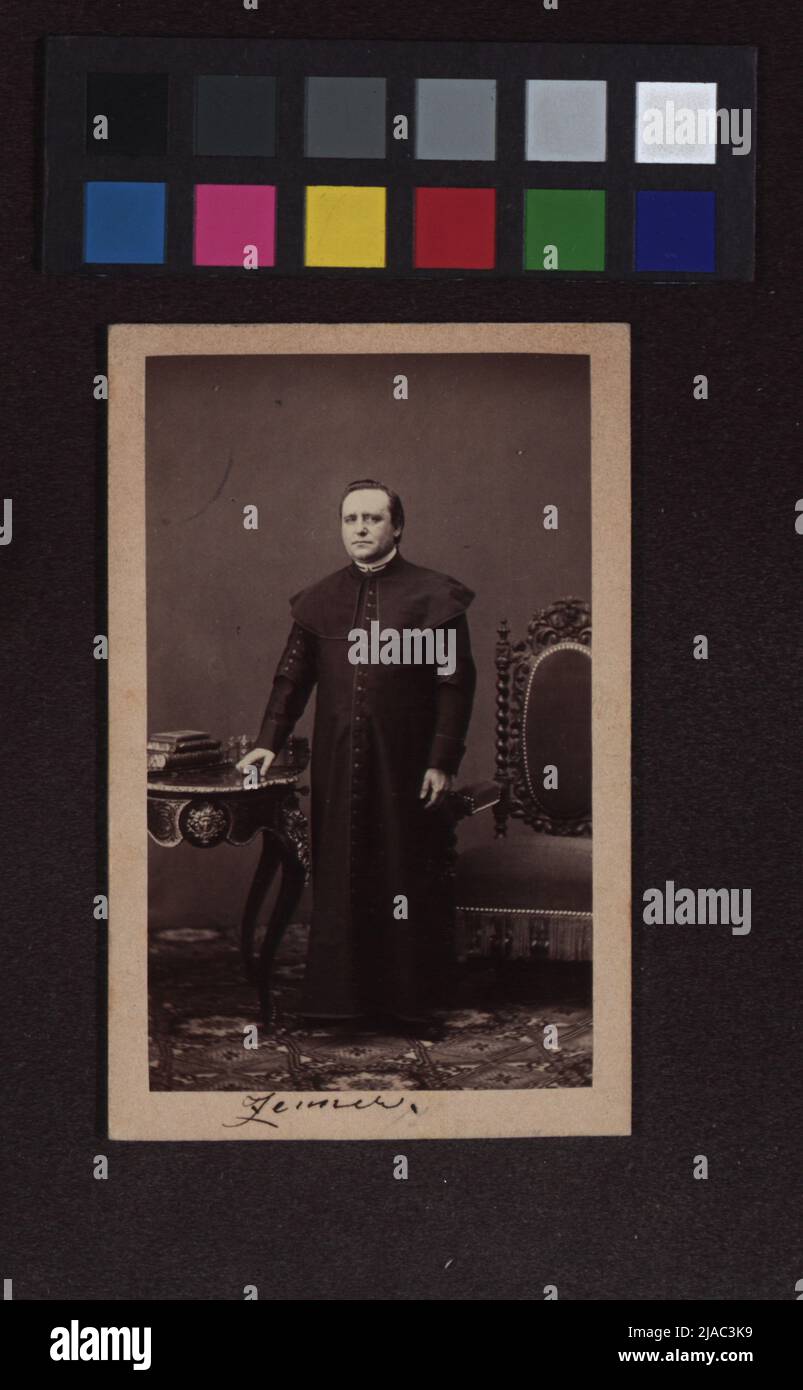 Ferdinand Zenner. Ludwig Angerer (1827-1879), photographer Stock Photo ...