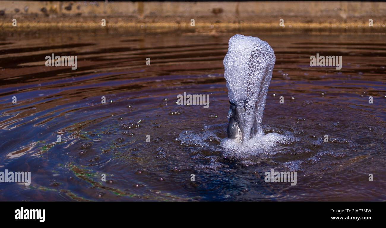 Water rays from a water jet Stock Photo - Alamy