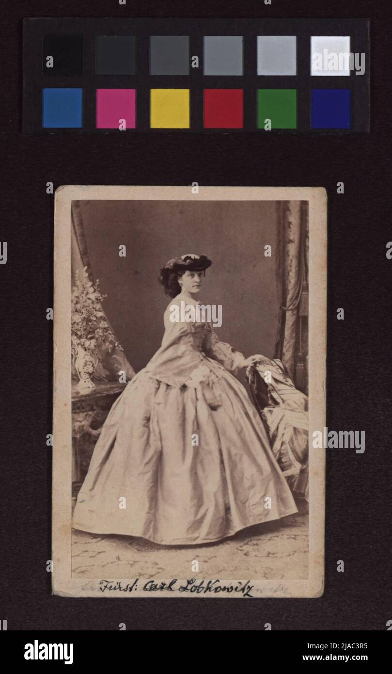 Princess Julie, wife of Prince Carl Lobkowitz. Ludwig Angerer (1827 ...