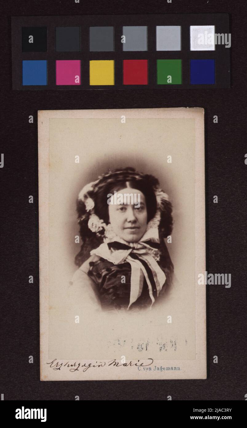 Archduchess Marie. Carl (C.) by Jagemann (1819-1883), photographer ...