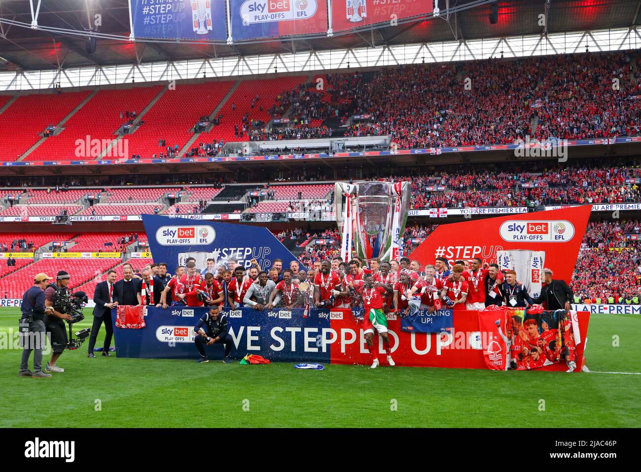 London, UK. 29th May 2022; Wembley Stadium, London, England, EFL ...