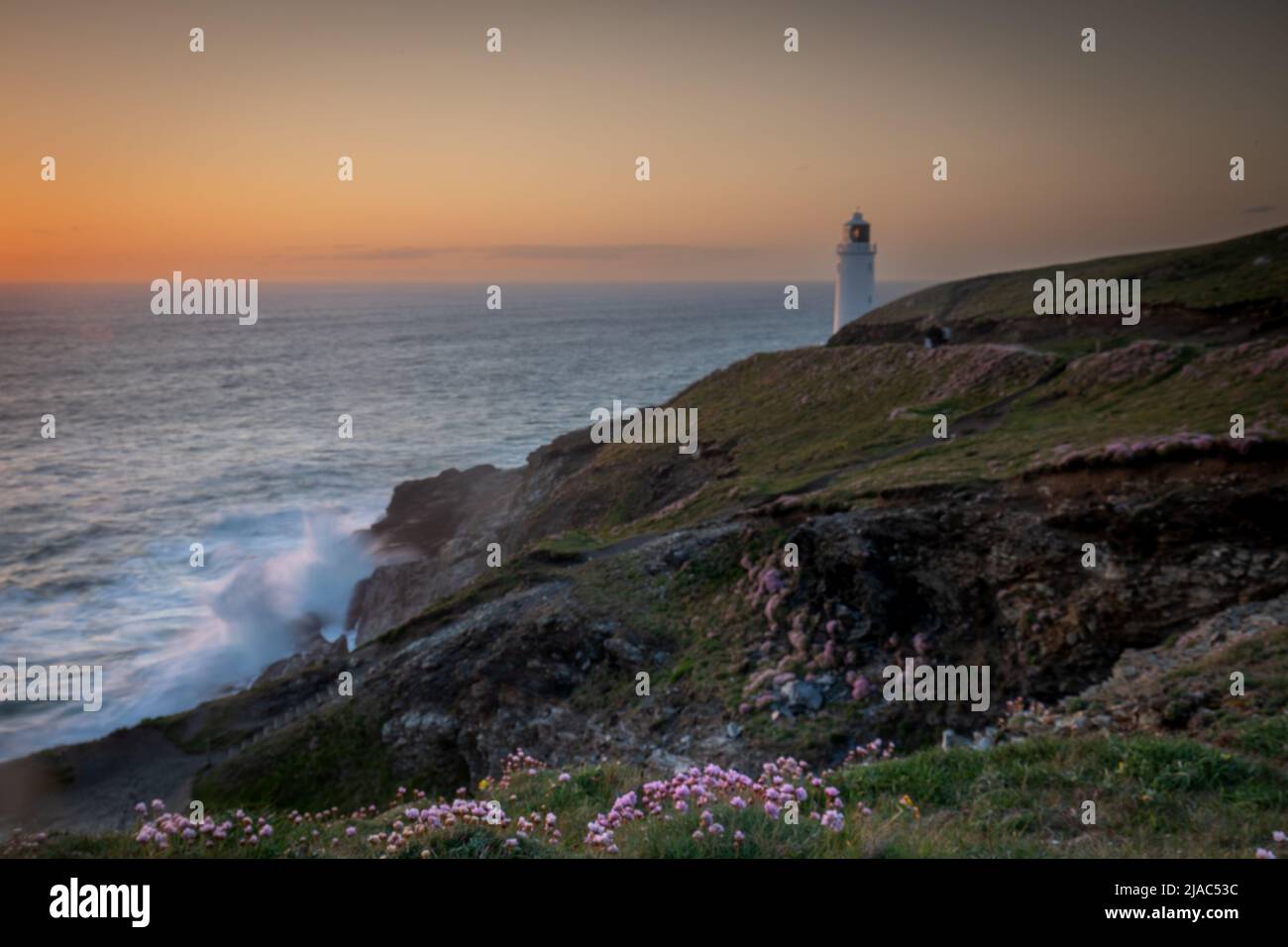 Trevose Lighthouse, Cornwall Stock Photo - Alamy