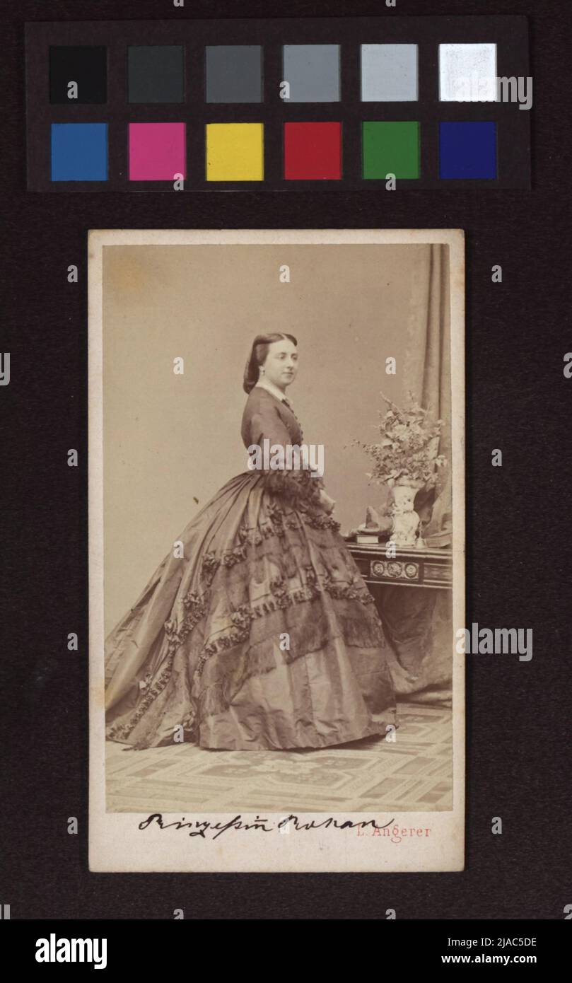 Princess Helene () of Rohan-Guémenée. Ludwig Angerer (1827-1879 ...