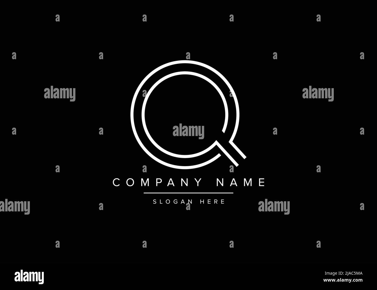 Qq logos Stock Vector Images - Alamy